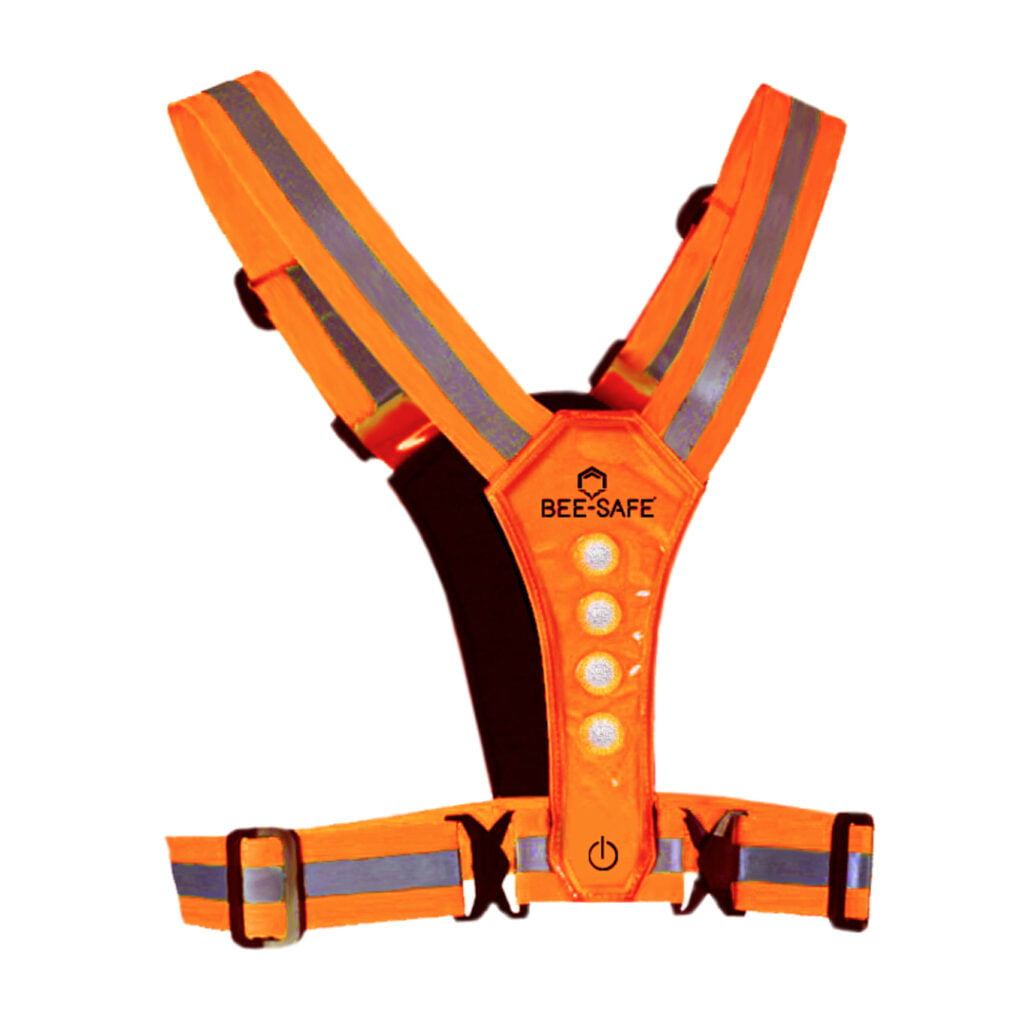 Led Harness USB - Orange - One Size ( € 29,95 ) - Bee Safe